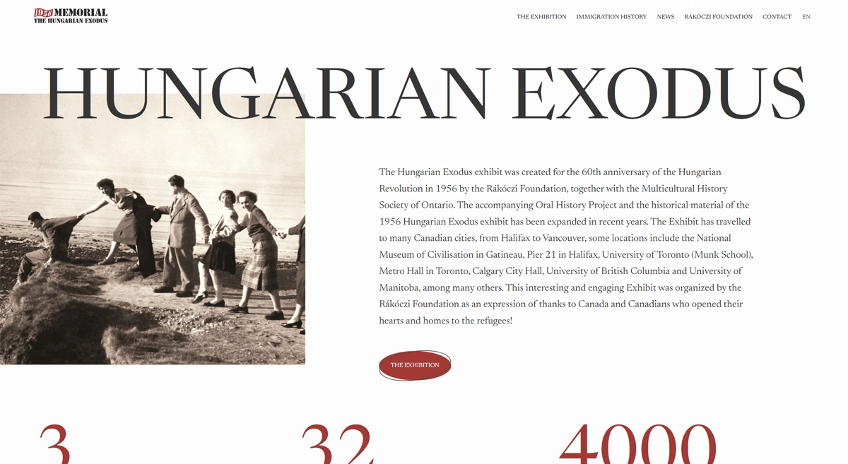 Immigration History - 1956 Hungarian Exodus
